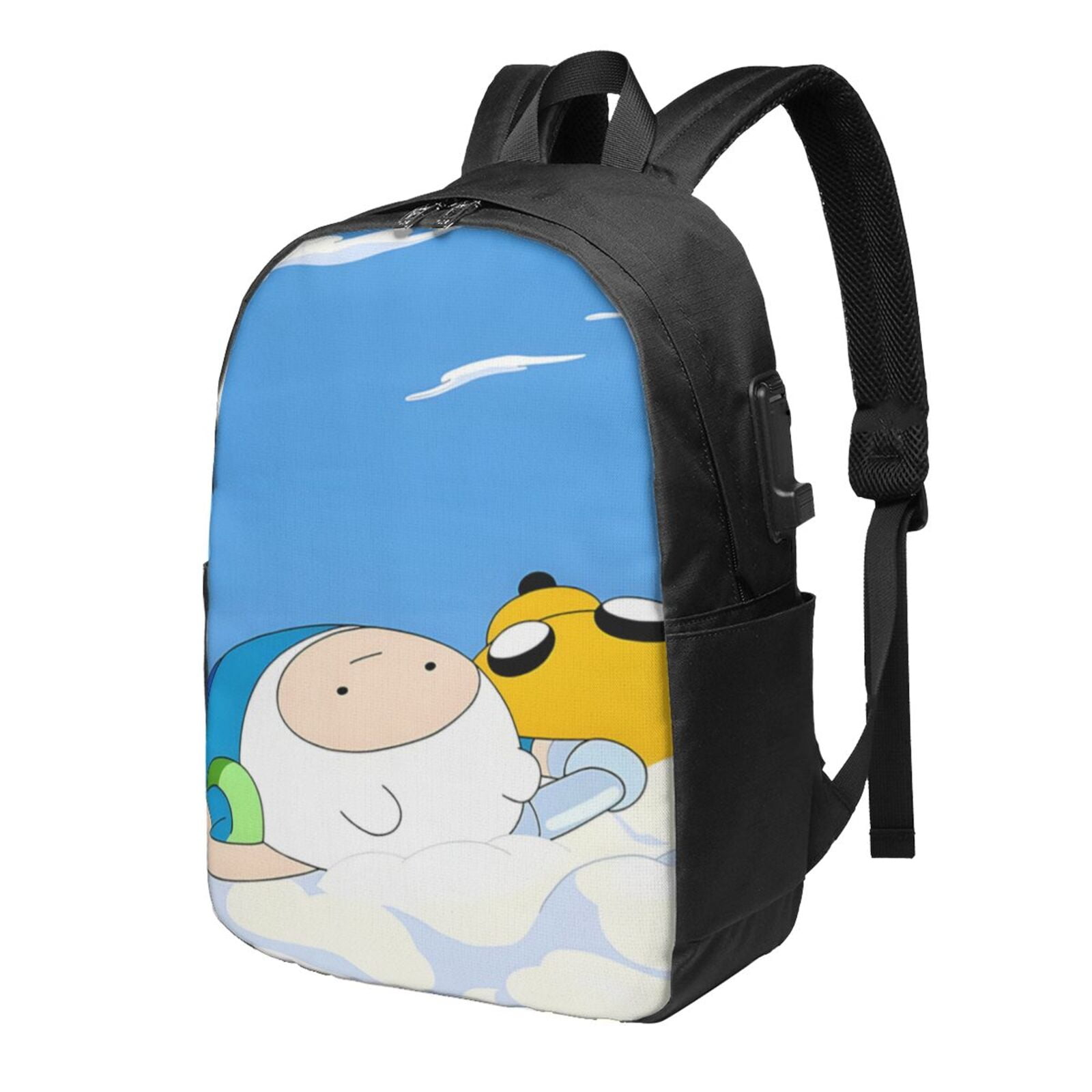 Adventure Time Jake Finn Backpack School Bag Bookbag Satchel Laptop ...