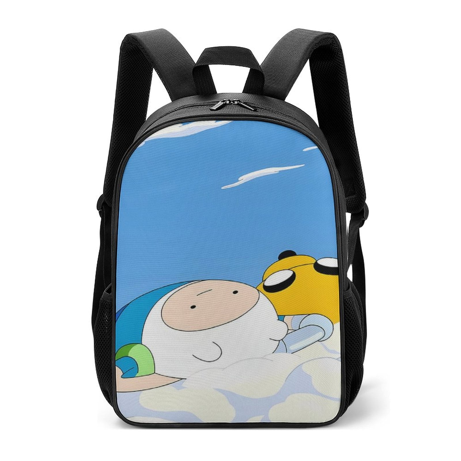 Adventure Time Jake Finn Backpack School Bag Multipurpose Daypack ...