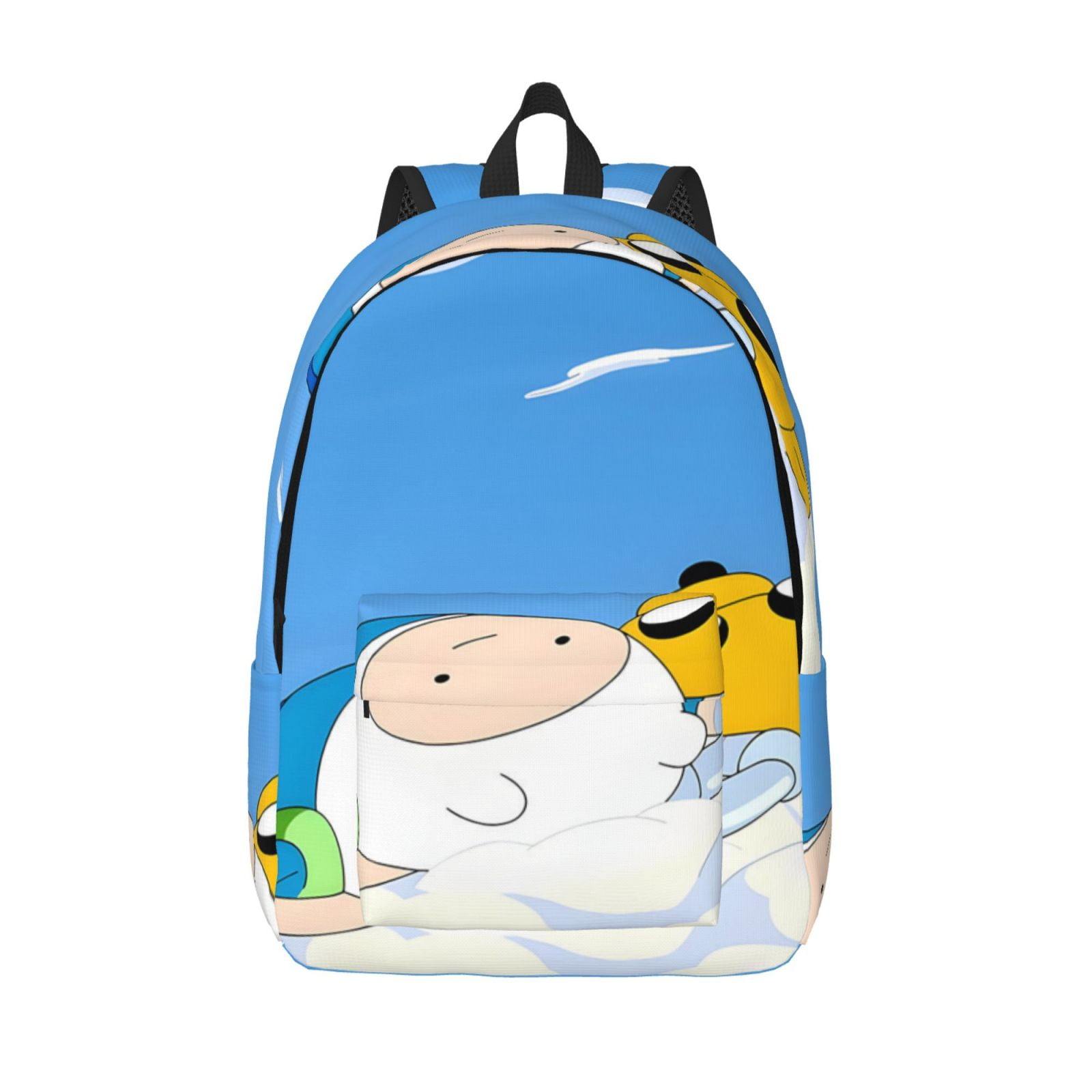 Adventure Time Jake Finn Backpack Unisex Daypack Student Schoolbag ...