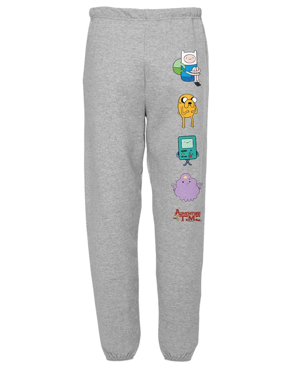 Adventure Time Jake Finn Line Mens Jogger Sweatpants, Athletic Heather ...