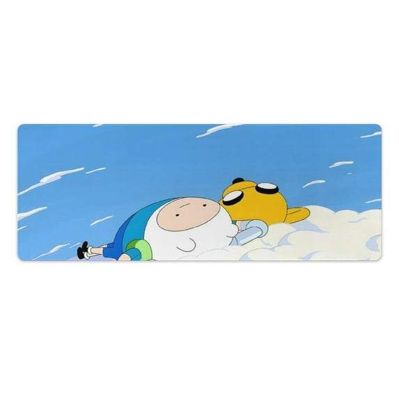 Adventure Time Jake Finn Mouse Pad No-sliped Large Mousepad Extended ...