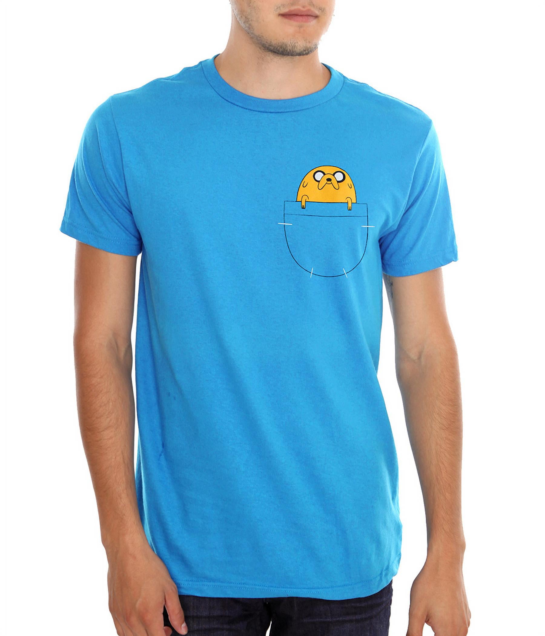 Adventure Time Jake In Pocket T-Shirt - Walmart.com