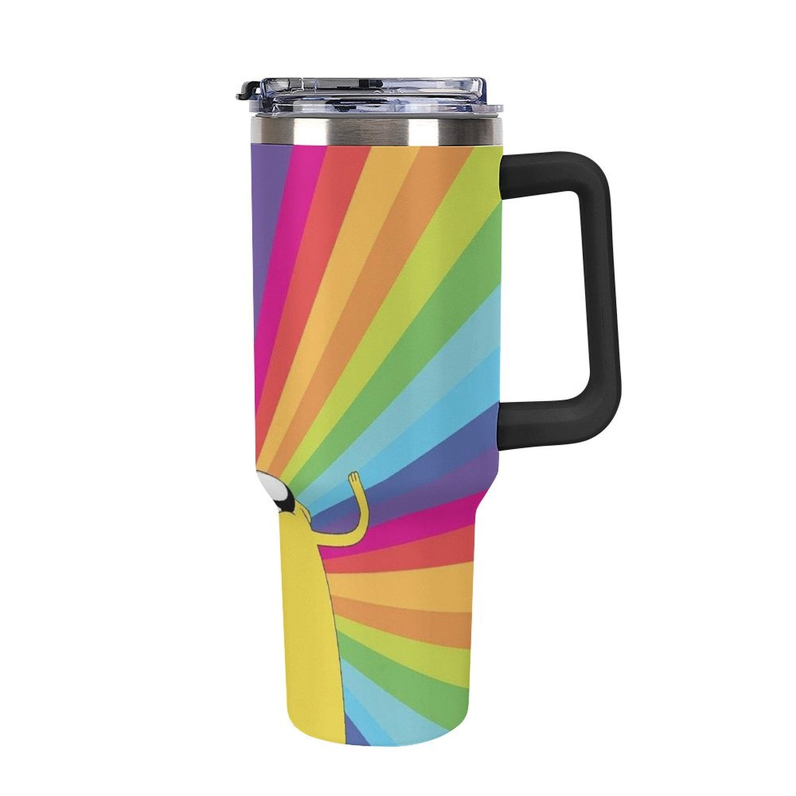 Adventure Time Jake The Dog 40 Oz Tumbler With Handle And Straw Lid ...