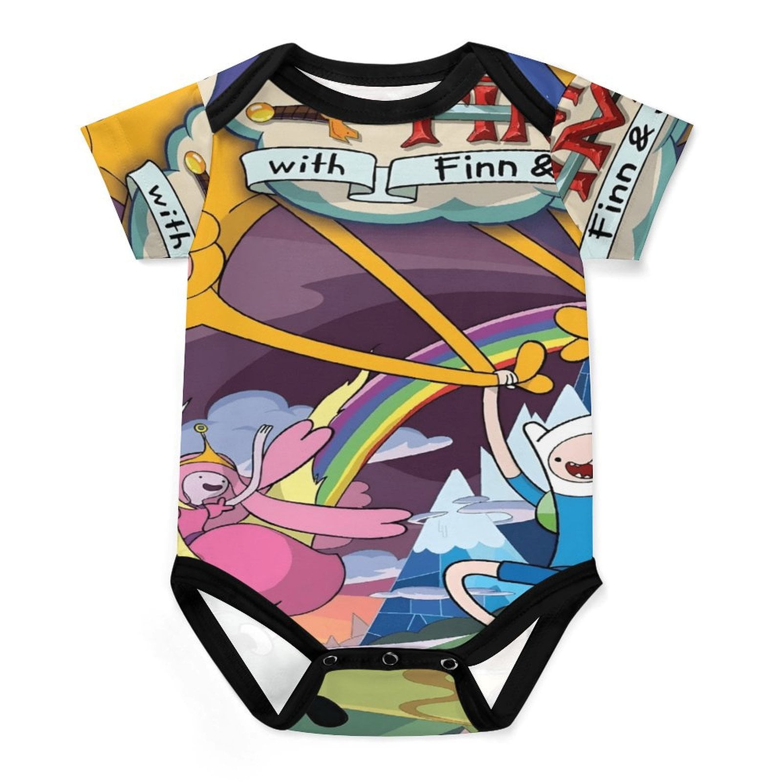 Adventure Time Jake The Dog Baby Bodysuit Boy Girl Clothes Soft Newborn ...