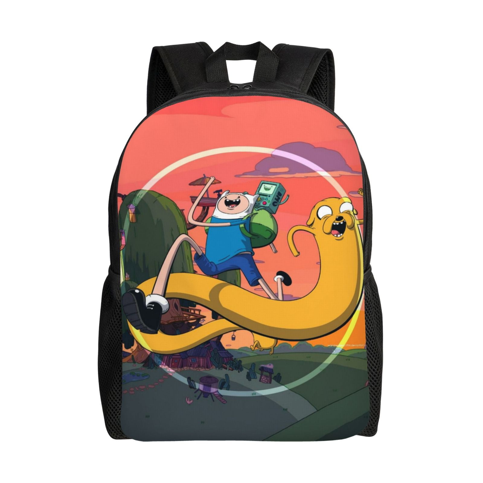 Adventure Time Jake The Dog Backpack Book Bags Casual Daypack For ...