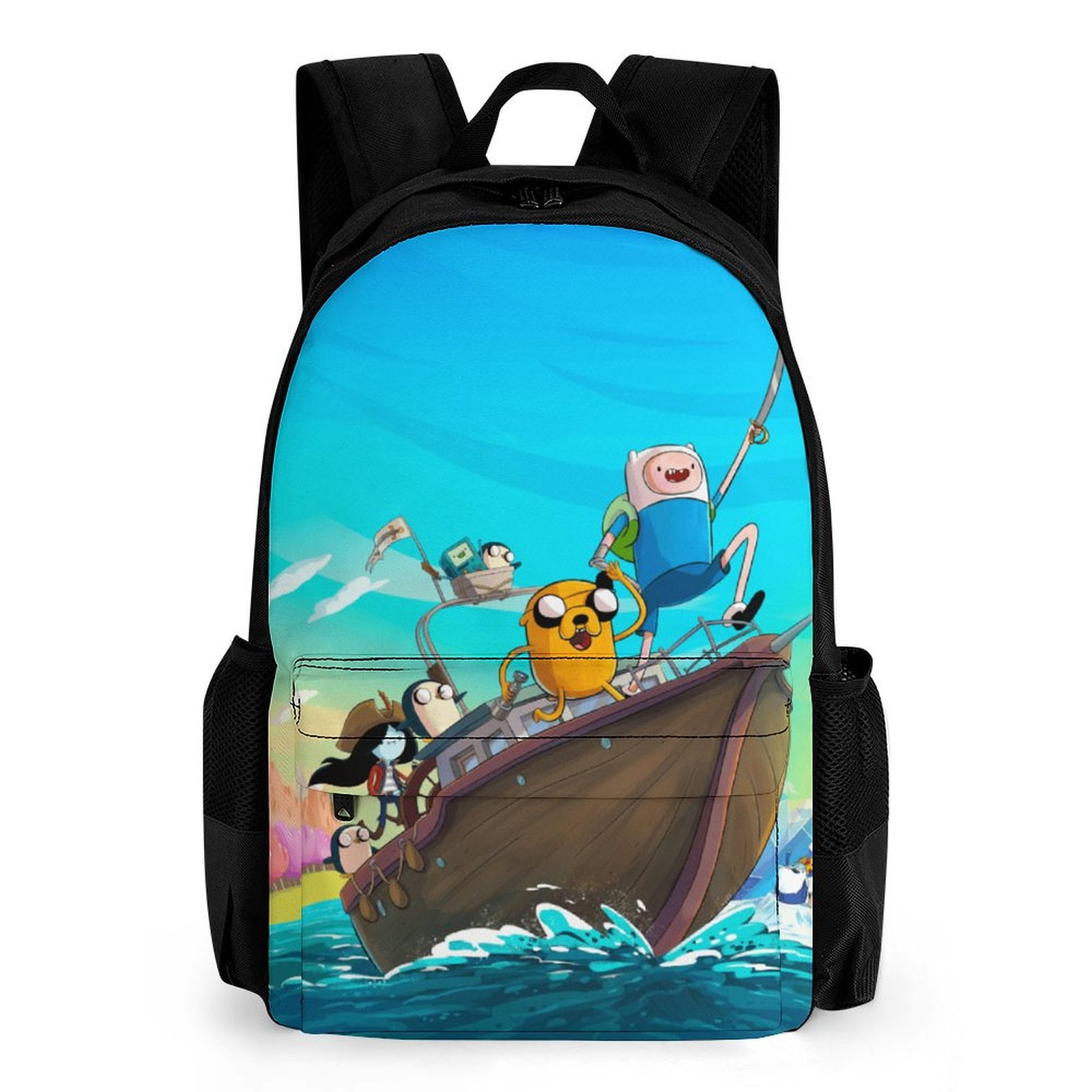 Adventure Time Jake The Dog Backpack Bookbag Casual Daypack Travel ...