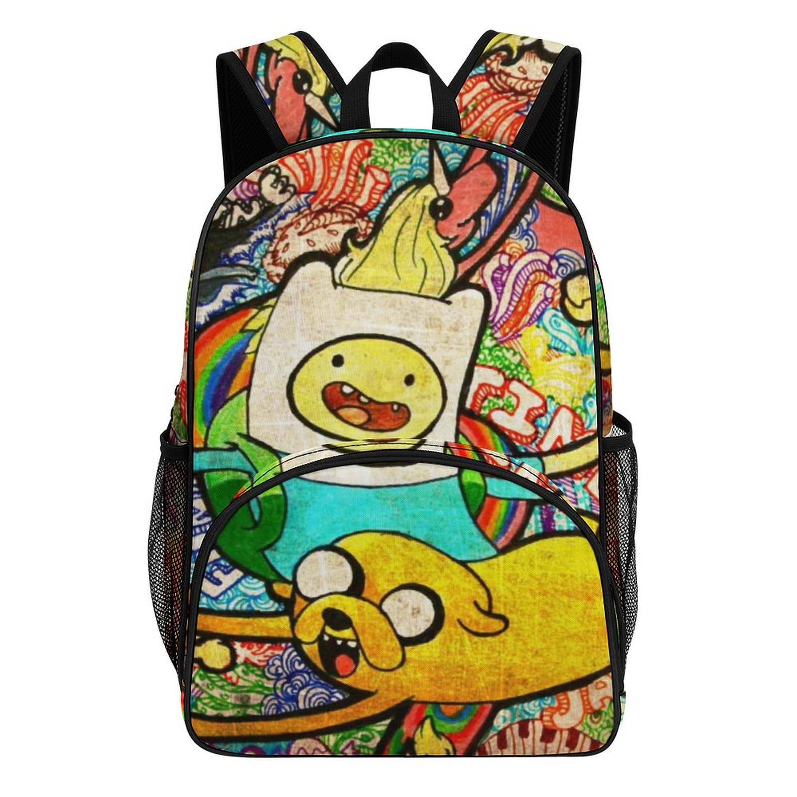 Adventure Time Jake The Dog Backpack Bookbag Casual Daypack Travel ...