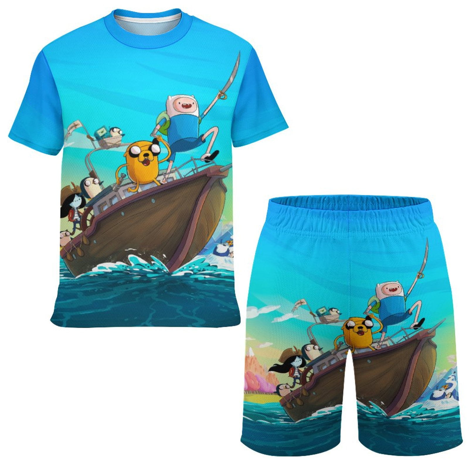 Adventure Time Jake The Dog Boys Girls Short Sleeve Mesh T-Shirt And ...