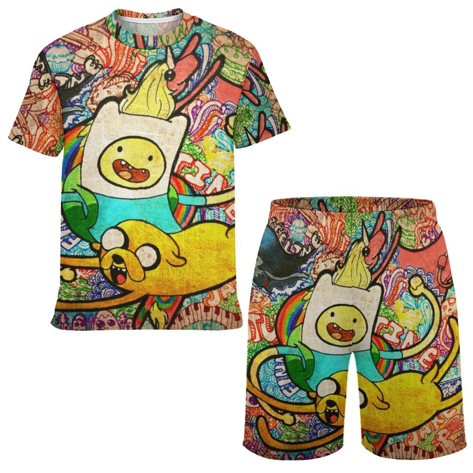 Adventure Time Jake The Dog Boys Girls Short Sleeve Mesh T-Shirt And ...