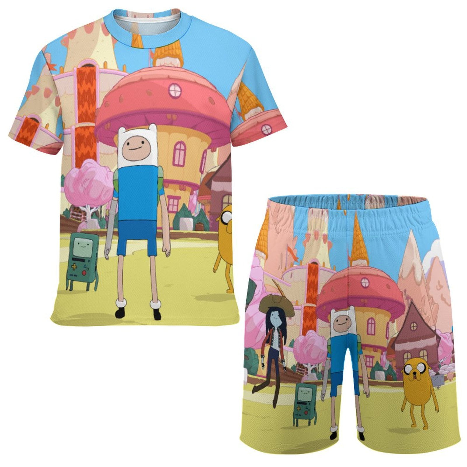 Adventure Time Jake The Dog Boys Girls Short Sleeve Mesh T-Shirt And ...