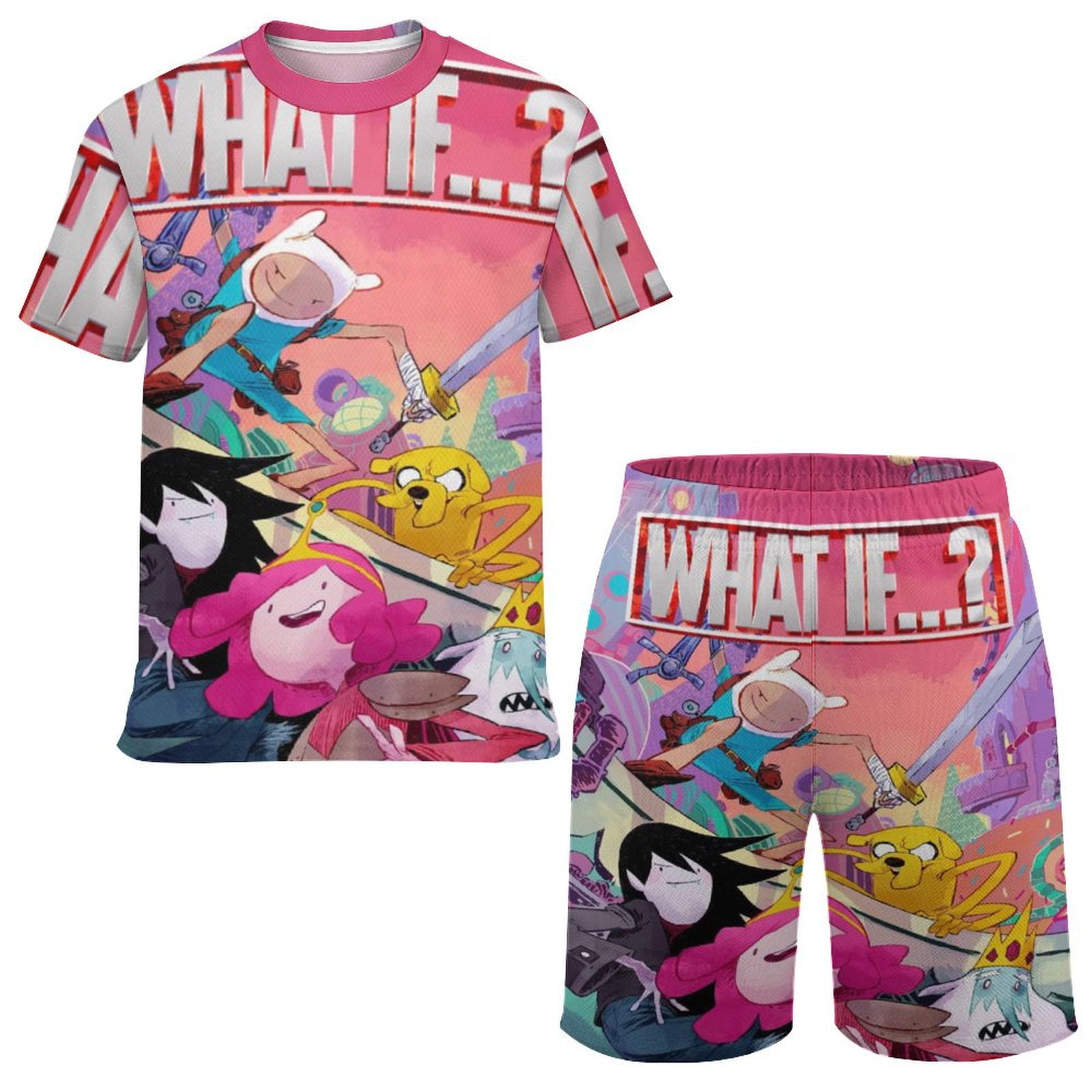 Adventure Time Jake The Dog Boys Girls Short Sleeve Mesh T-Shirt And ...