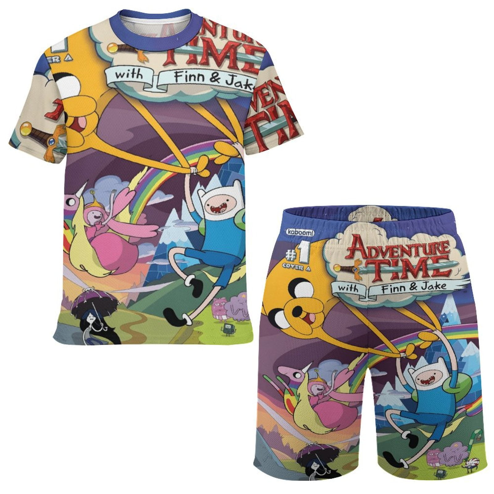 Adventure Time Jake The Dog Boys Girls Short Sleeve Mesh T-Shirt And ...