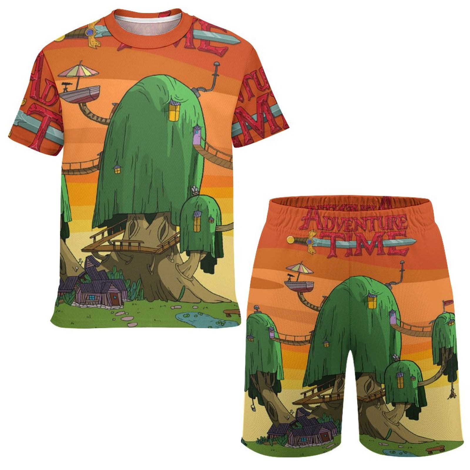 Adventure Time Jake The Dog Boys Girls Short Sleeve Mesh T-Shirt And ...