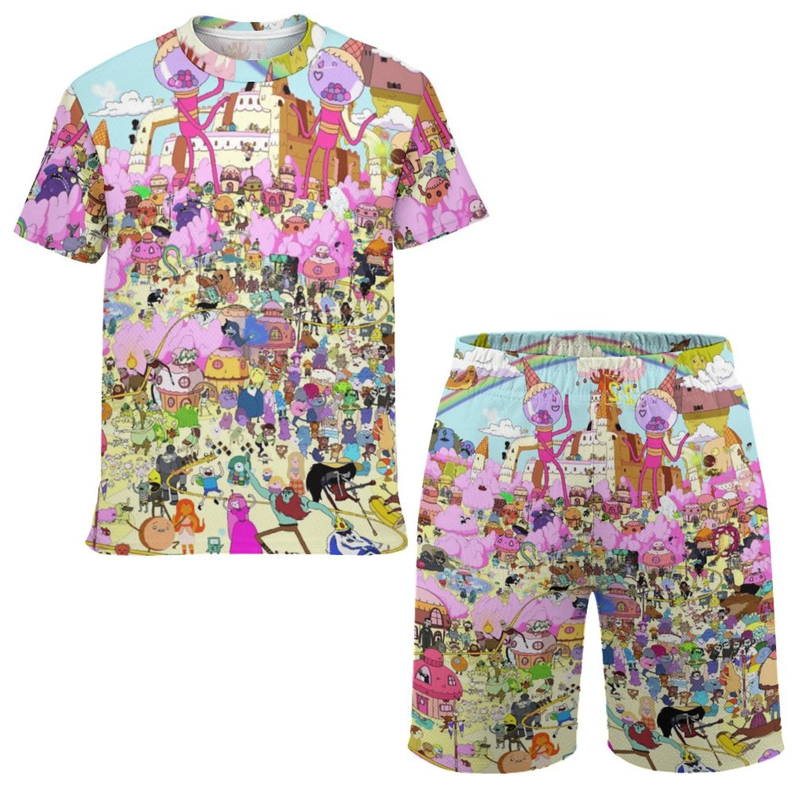 Adventure Time Jake The Dog Boys Girls Short Sleeve Mesh T-Shirt And ...