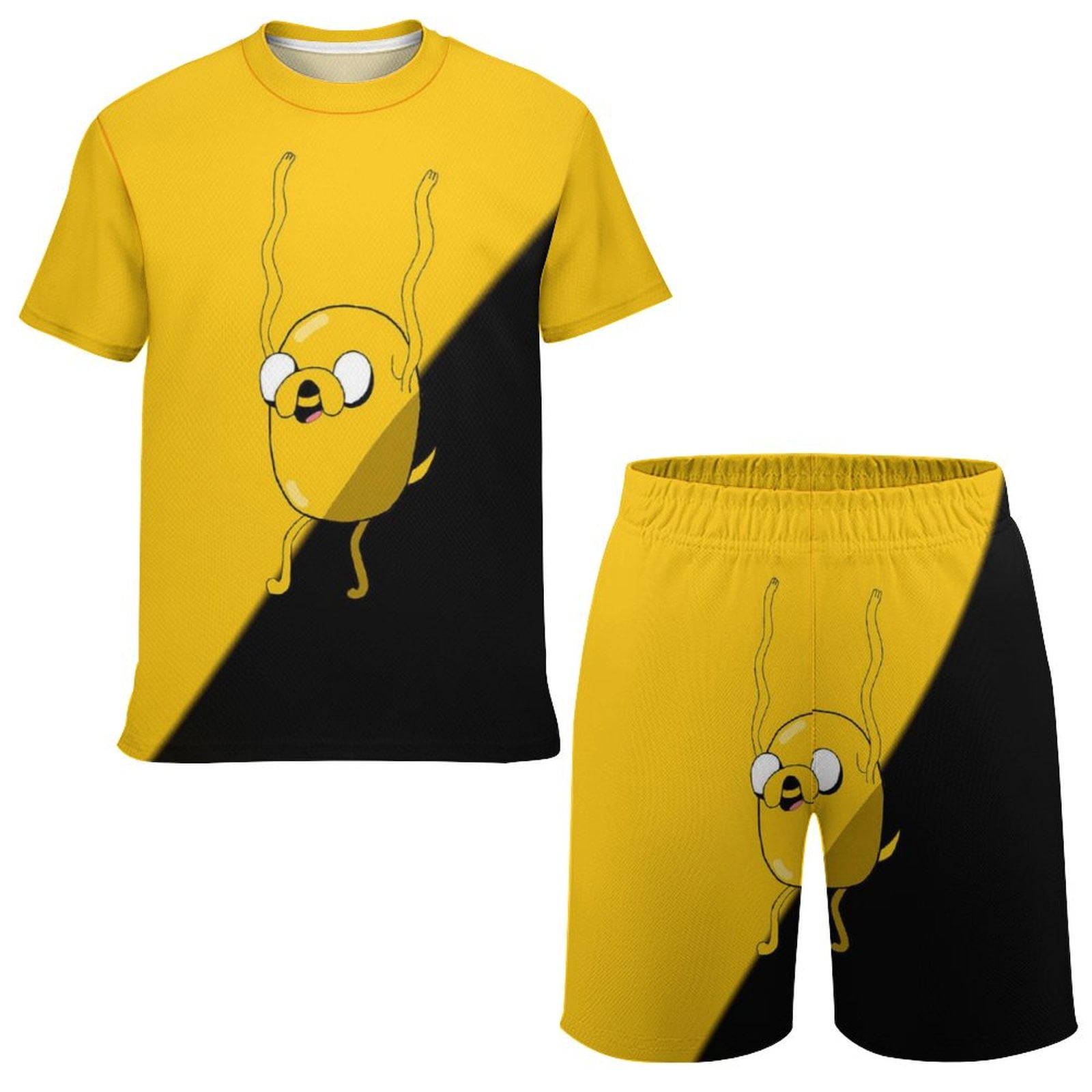 Adventure Time Jake The Dog Boys Girls Short Sleeve Mesh T-Shirt And ...