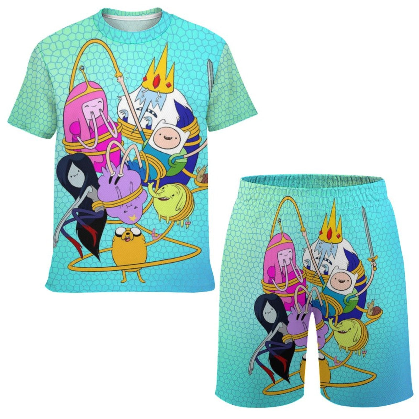 Adventure Time Jake The Dog Boys Girls Short Sleeve Mesh T-Shirt And ...