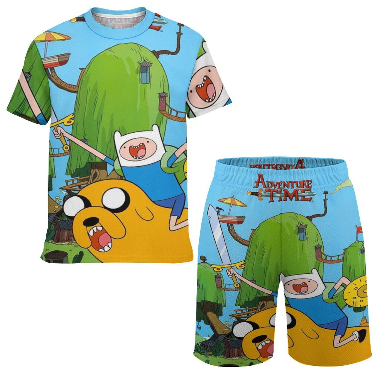 Adventure Time Jake The Dog Boys Girls Short Sleeve Mesh T-Shirt And ...