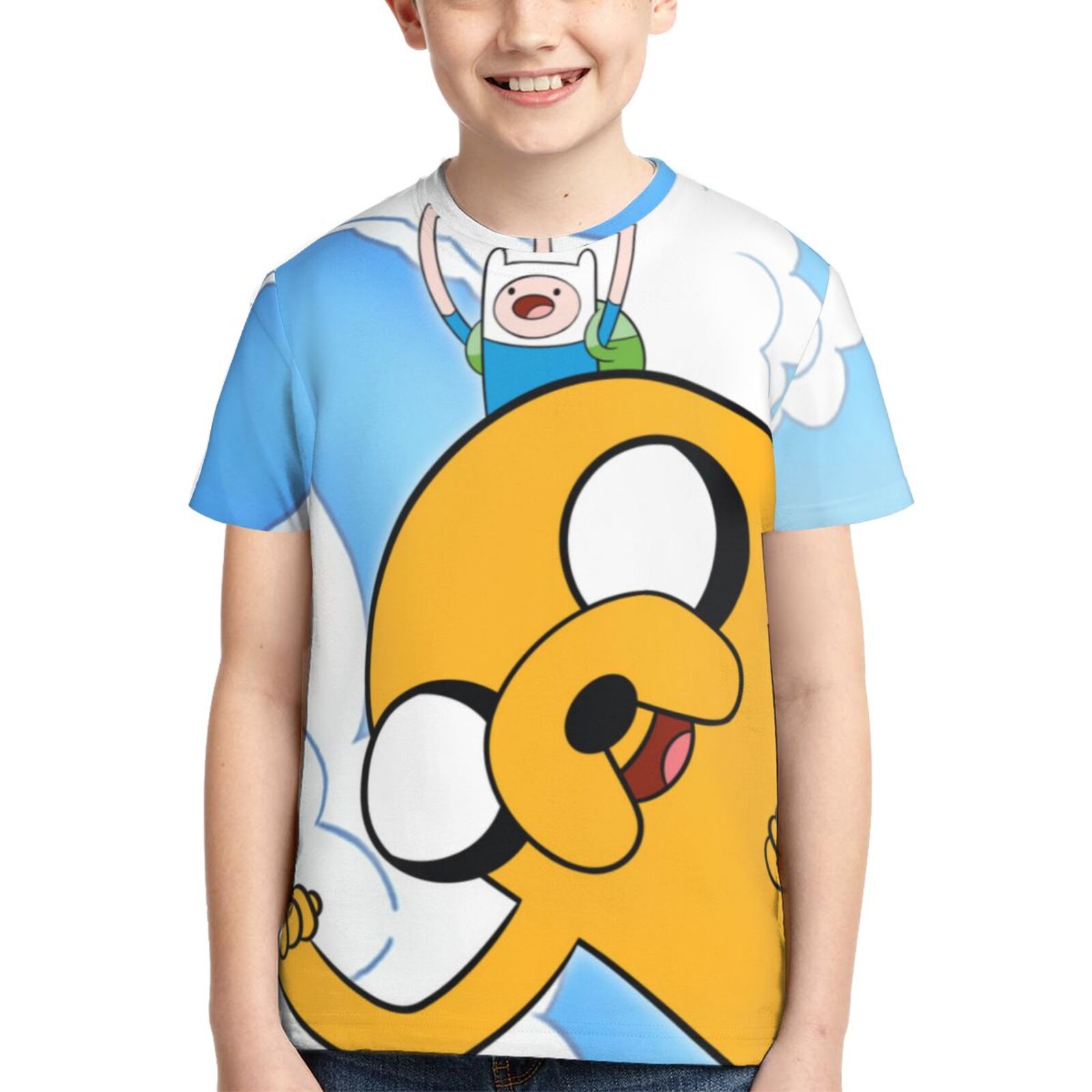Adventure Time Jake The Dog Boys Girls T-Shirt 3d Print Graphic Short ...