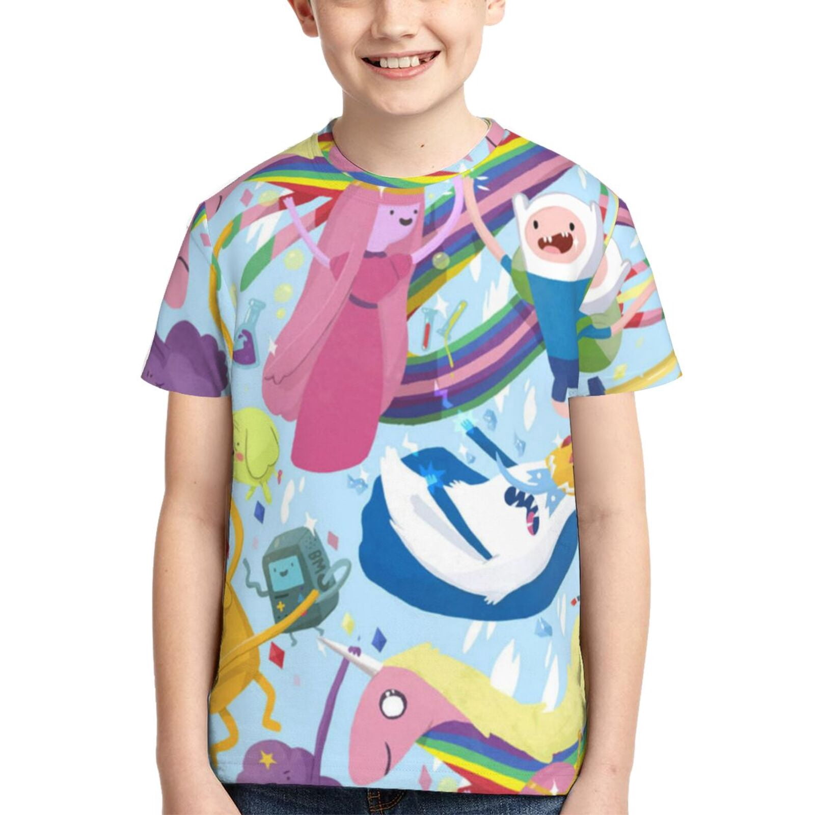 Adventure Time Jake The Dog Boys Girls T-Shirt 3d Print Graphic Short ...