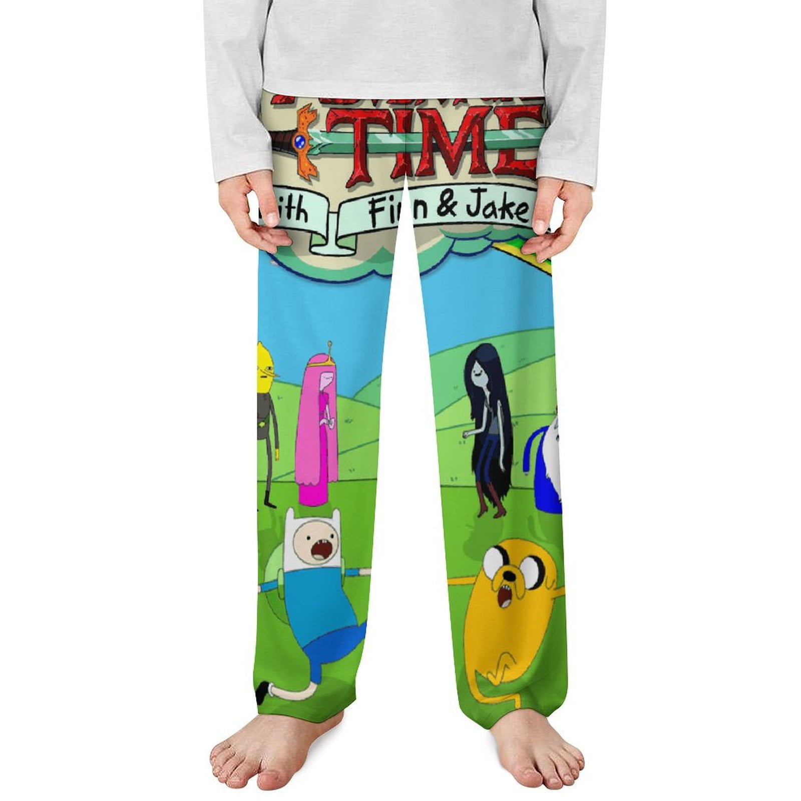 Adventure Time Jake The Dog Boys Pajama Pants Long Sleep Pants Soft ...