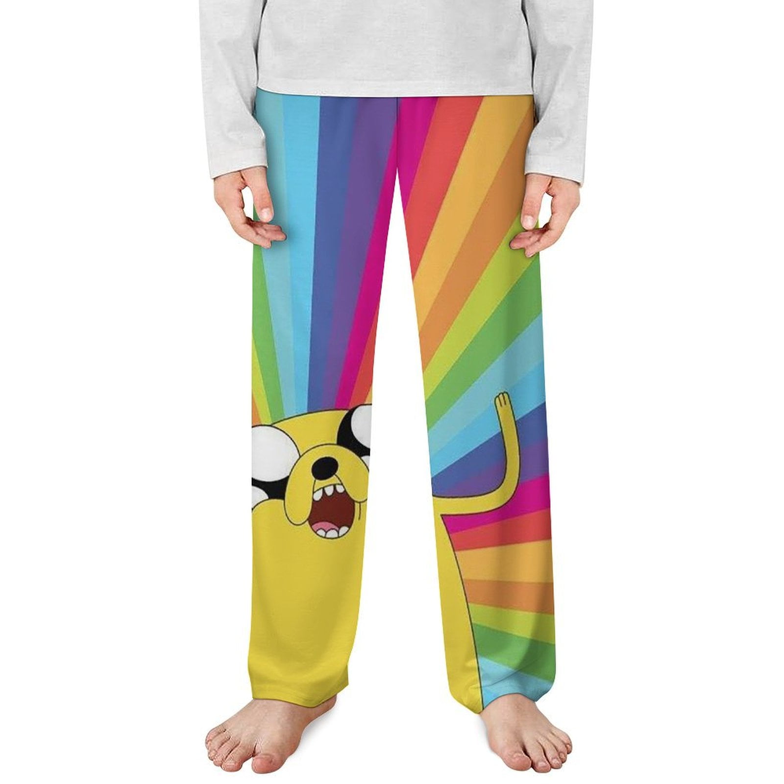 Adventure Time Jake The Dog Boys Pajama Pants Long Sleep Pants Soft ...