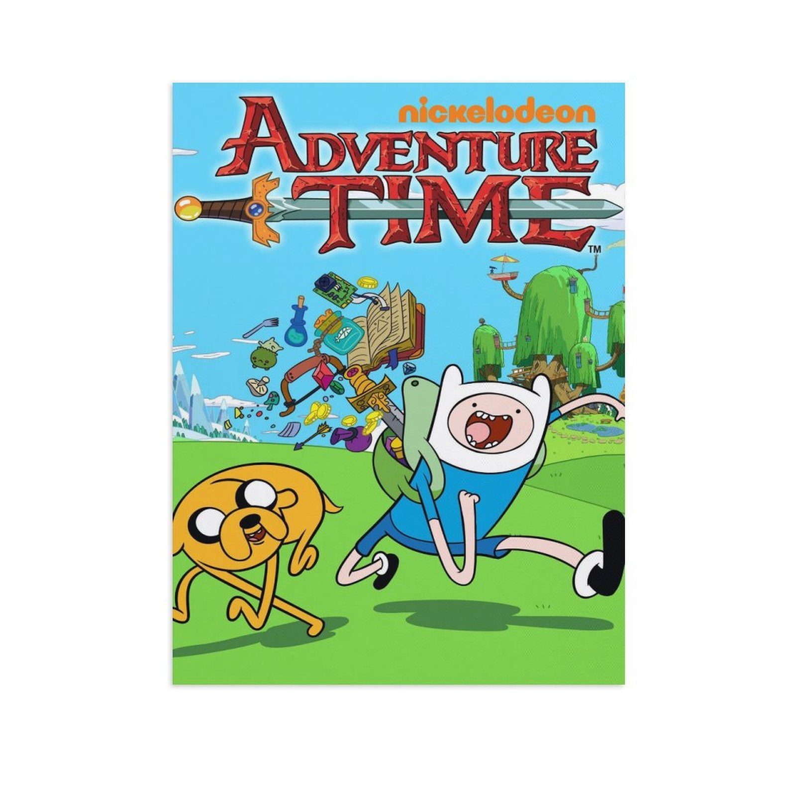 Adventure Time Jake The Dog Canvas Wall Art Painting Artwork Picutures ...