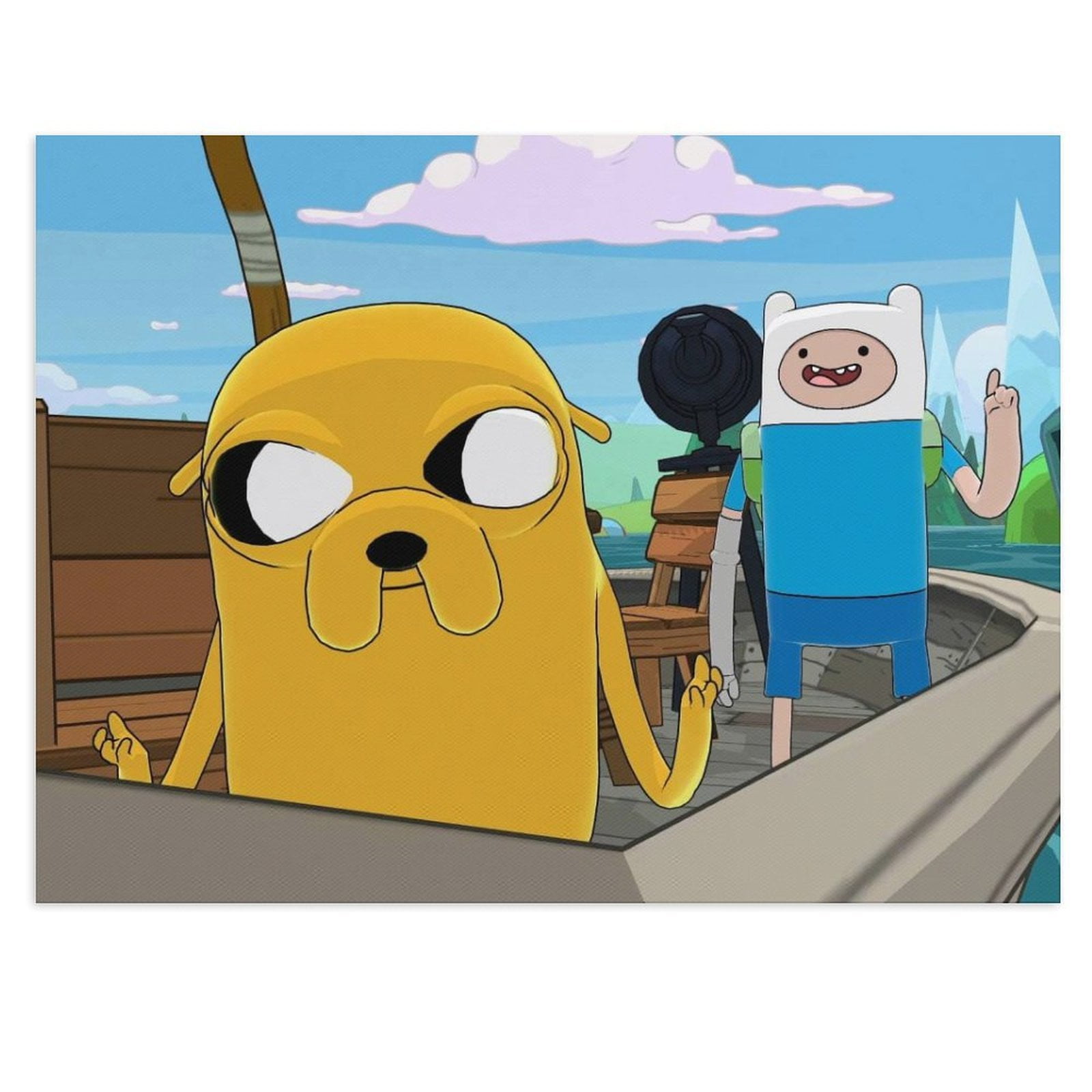 Adventure Time Jake The Dog Canvas Wall Art Painting Artwork Picutures ...