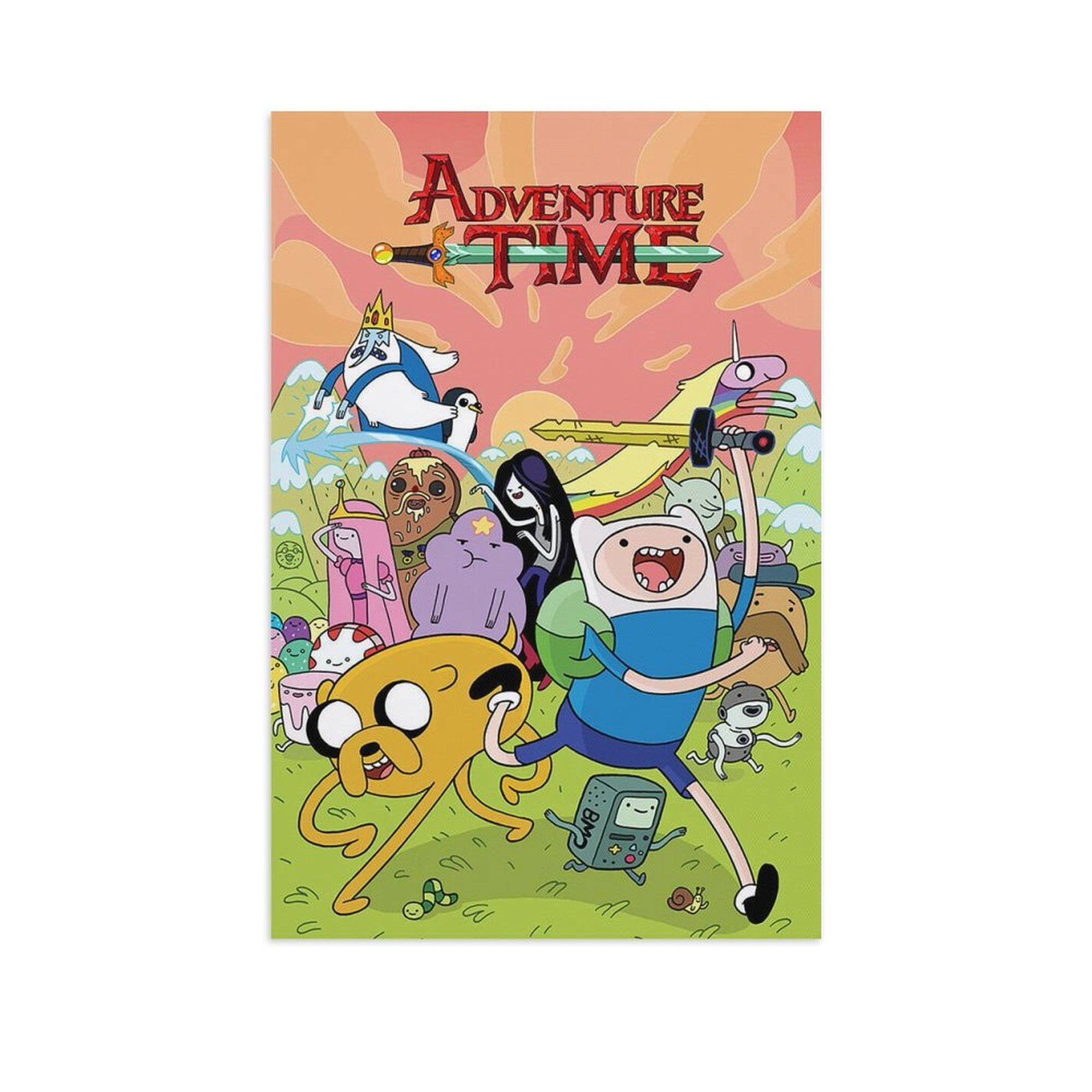 Adventure Time Jake The Dog Canvas Wall Art Painting Artwork Picutures ...
