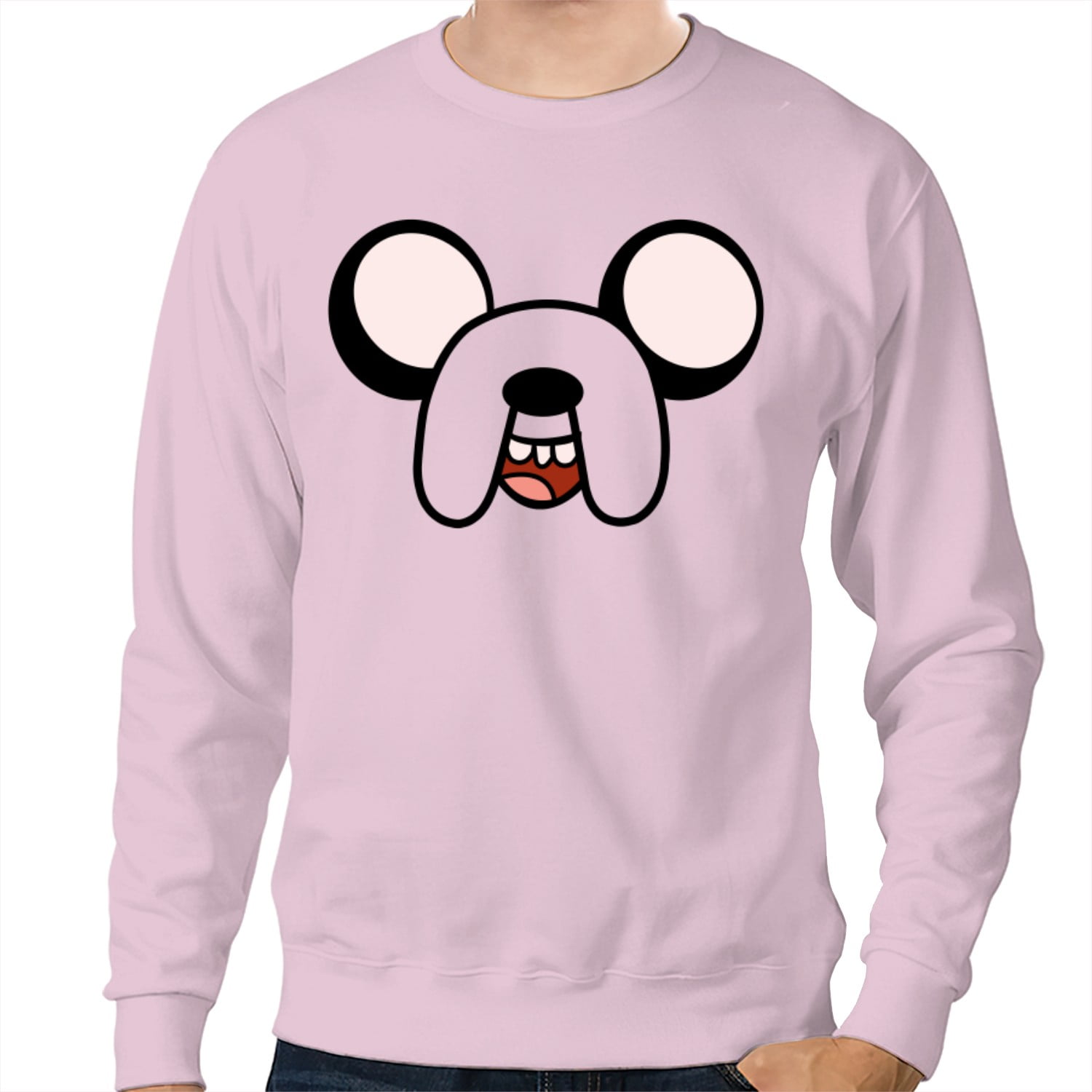 Adventure Time Jake The Dog Cartoon Network Unisex Cotton Sweatshirt ...