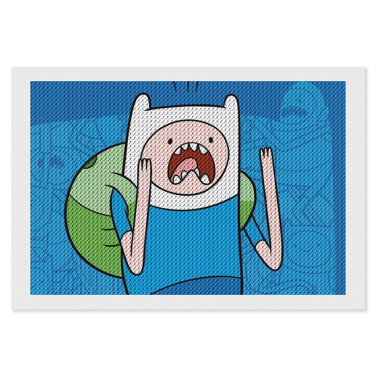 Adventure Time Jake The Dog Diamond Art Kits for Adults Beginners Round ...
