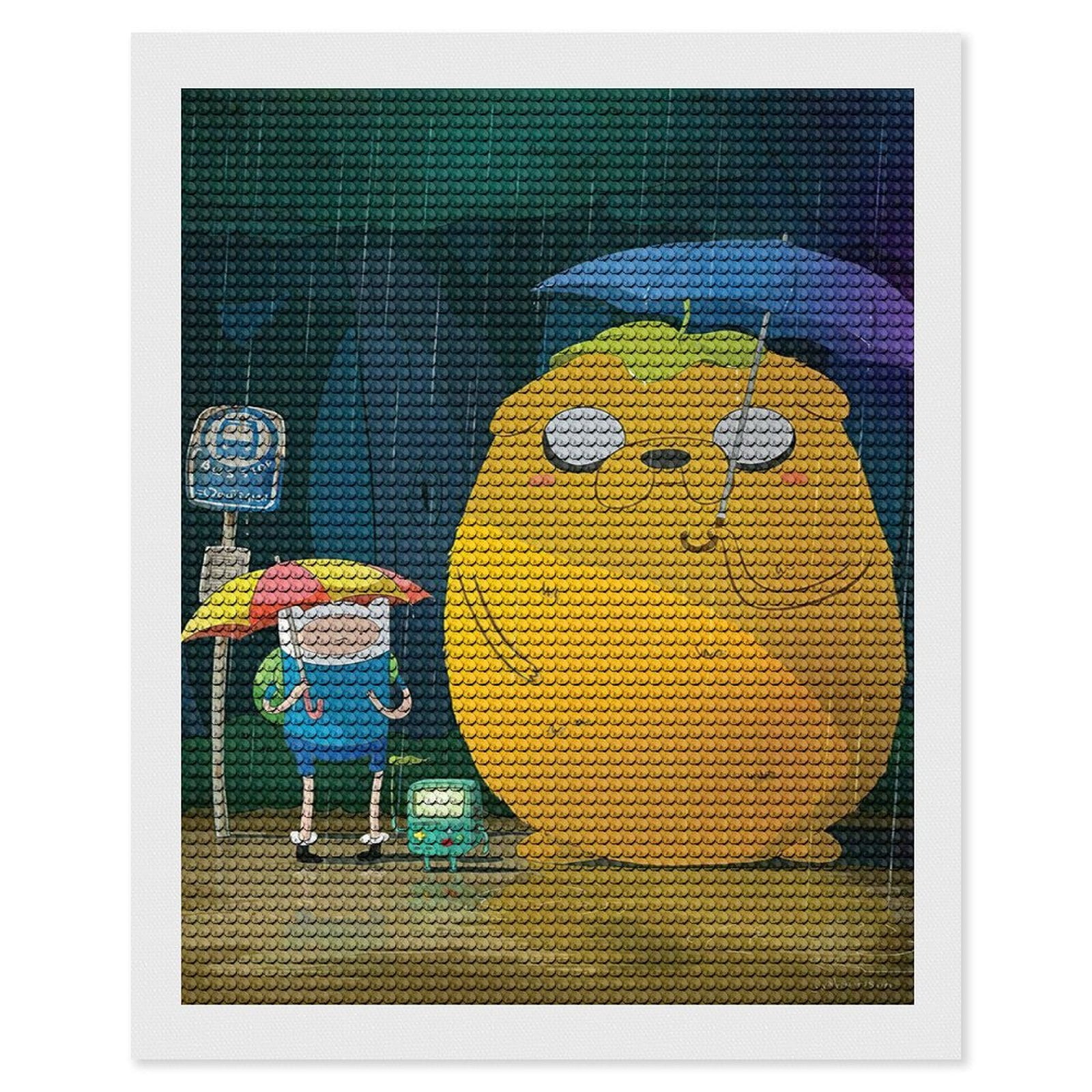 Adventure Time Jake The Dog Diamond Art Kits for Adults Beginners Round ...