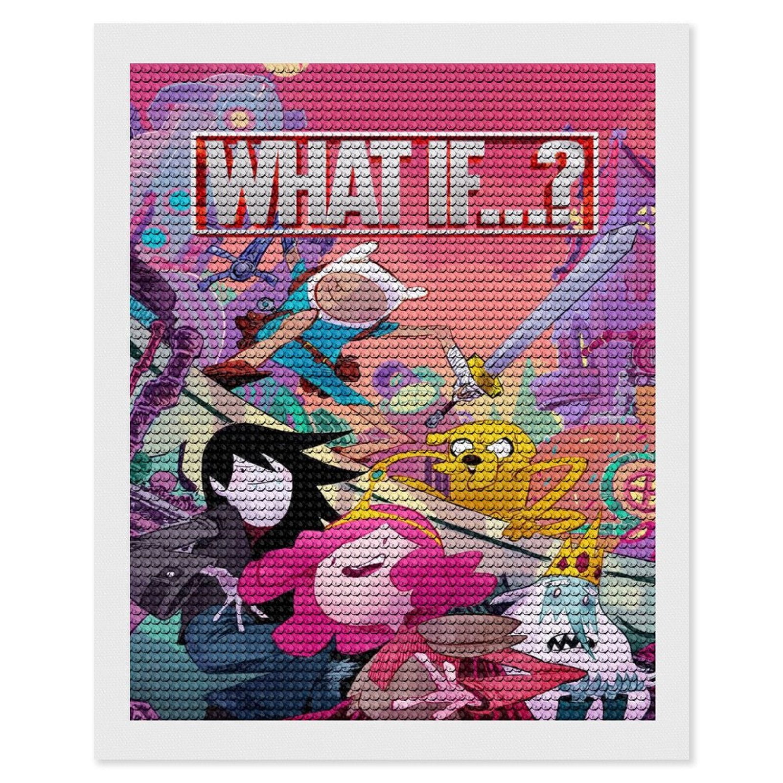 Adventure Time Jake The Dog Diamond Art Kits for Adults Beginners Round ...