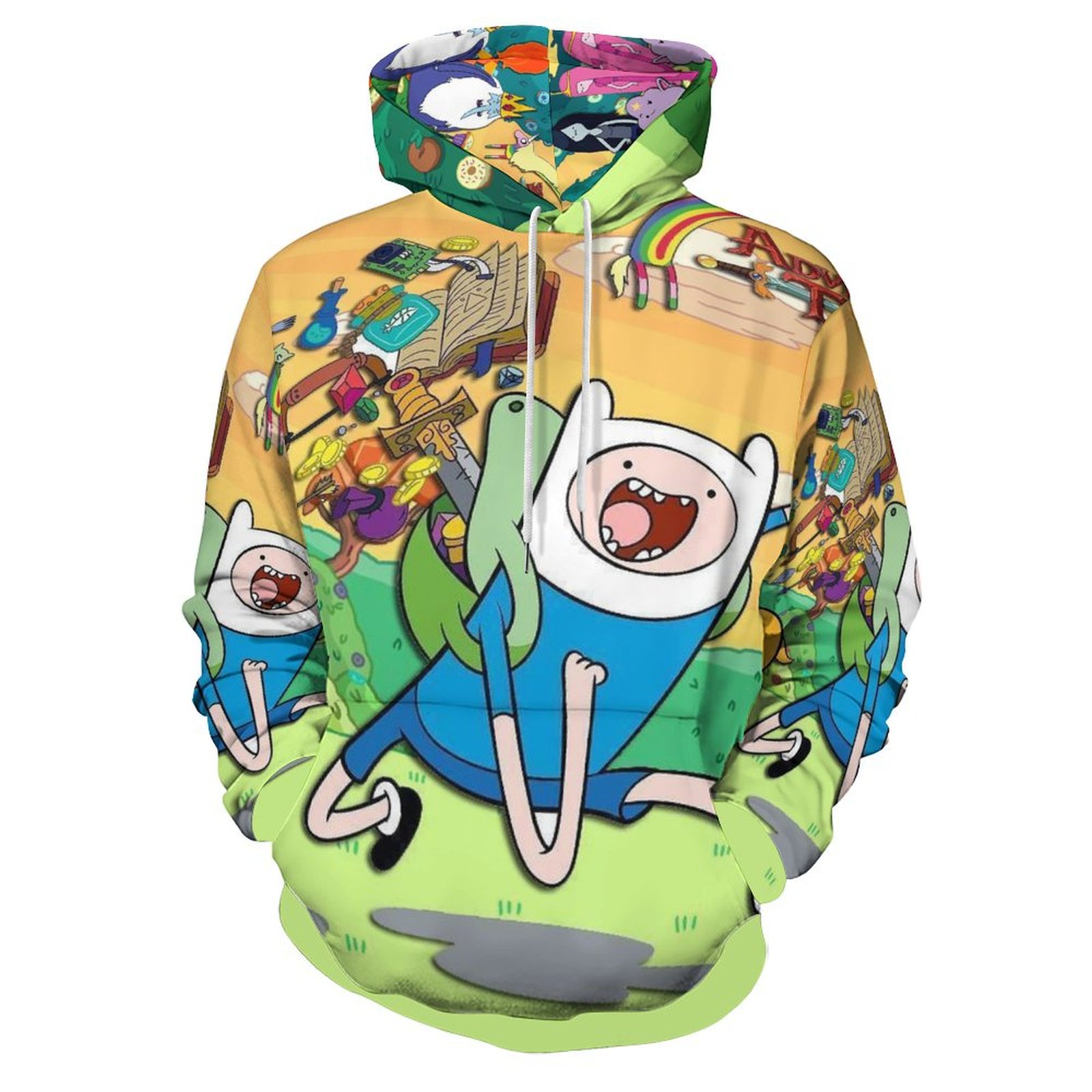 Adventure Time Jake The Dog Hoodie 3D Print Pullover Hooded Long Sleeve ...