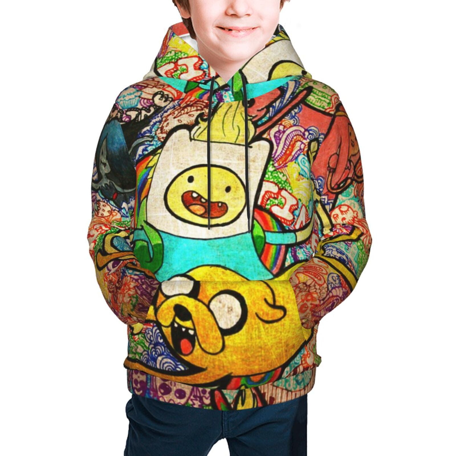 Adventure Time Jake The Dog Kids Pullover Hoodies 3d Print Hooded ...
