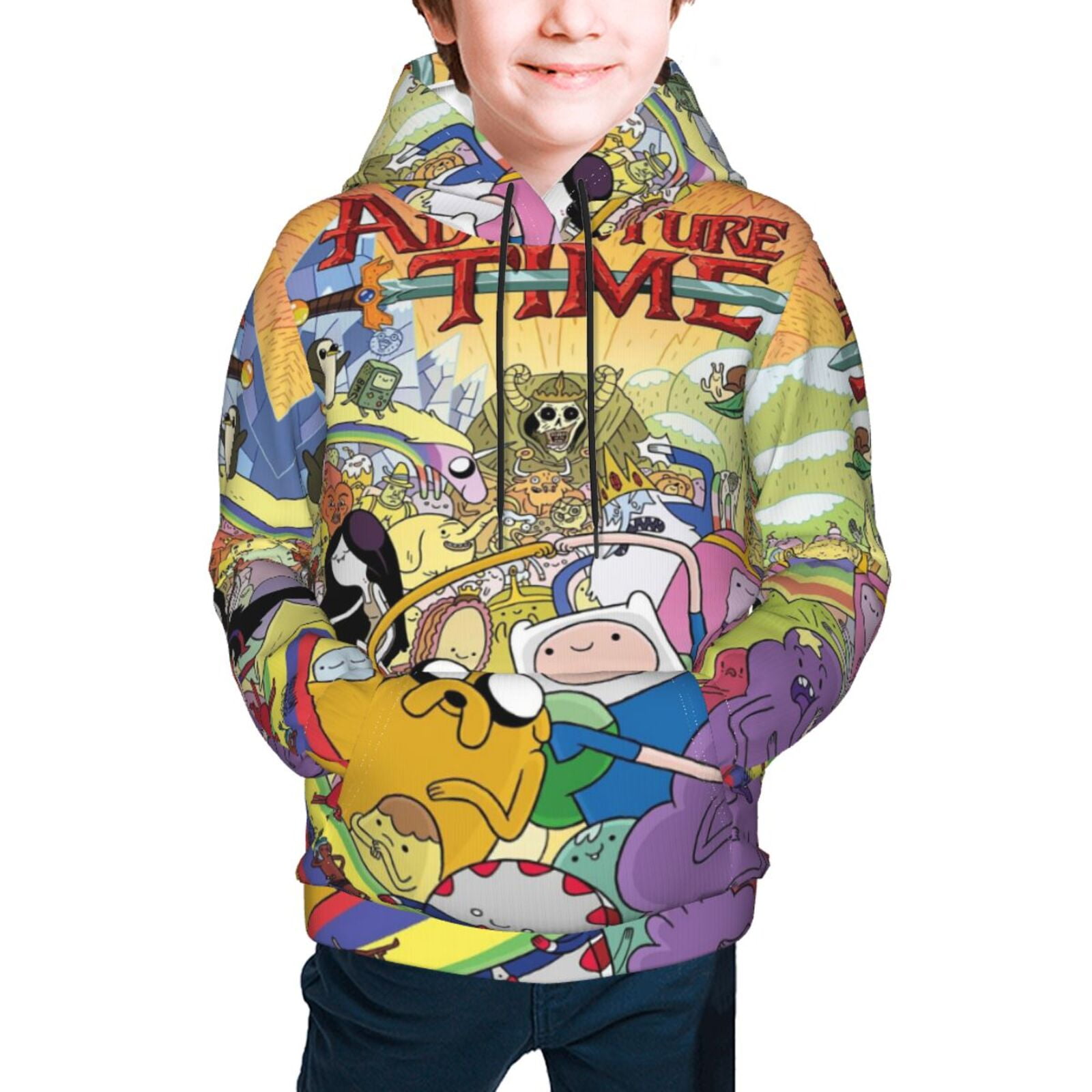 Adventure Time Jake The Dog Kids Pullover Hoodies 3d Print Hooded ...