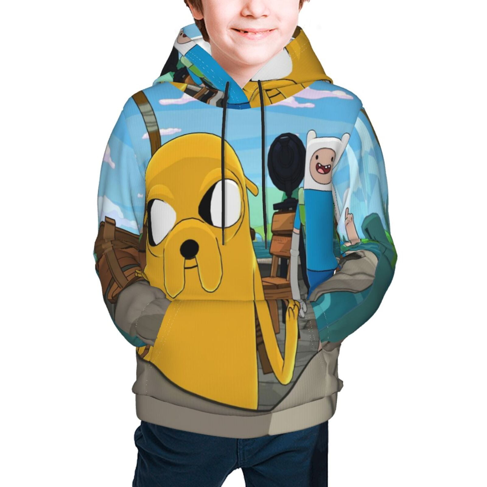 Adventure Time Jake The Dog Kids Pullover Hoodies 3d Print Hooded ...