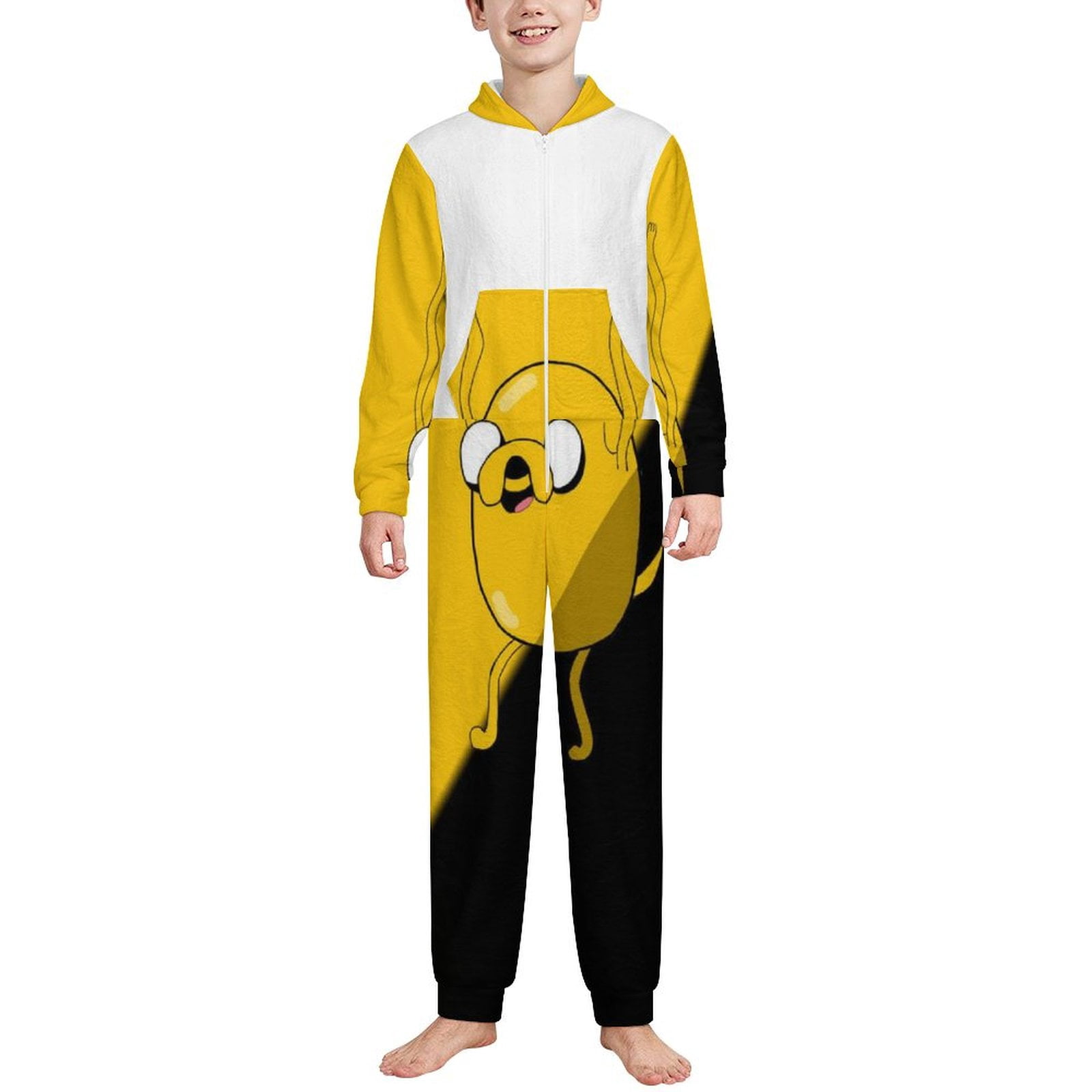 Adventure Time Jake The Dog Kids Union Suit One Piece Pajama Onesie ...