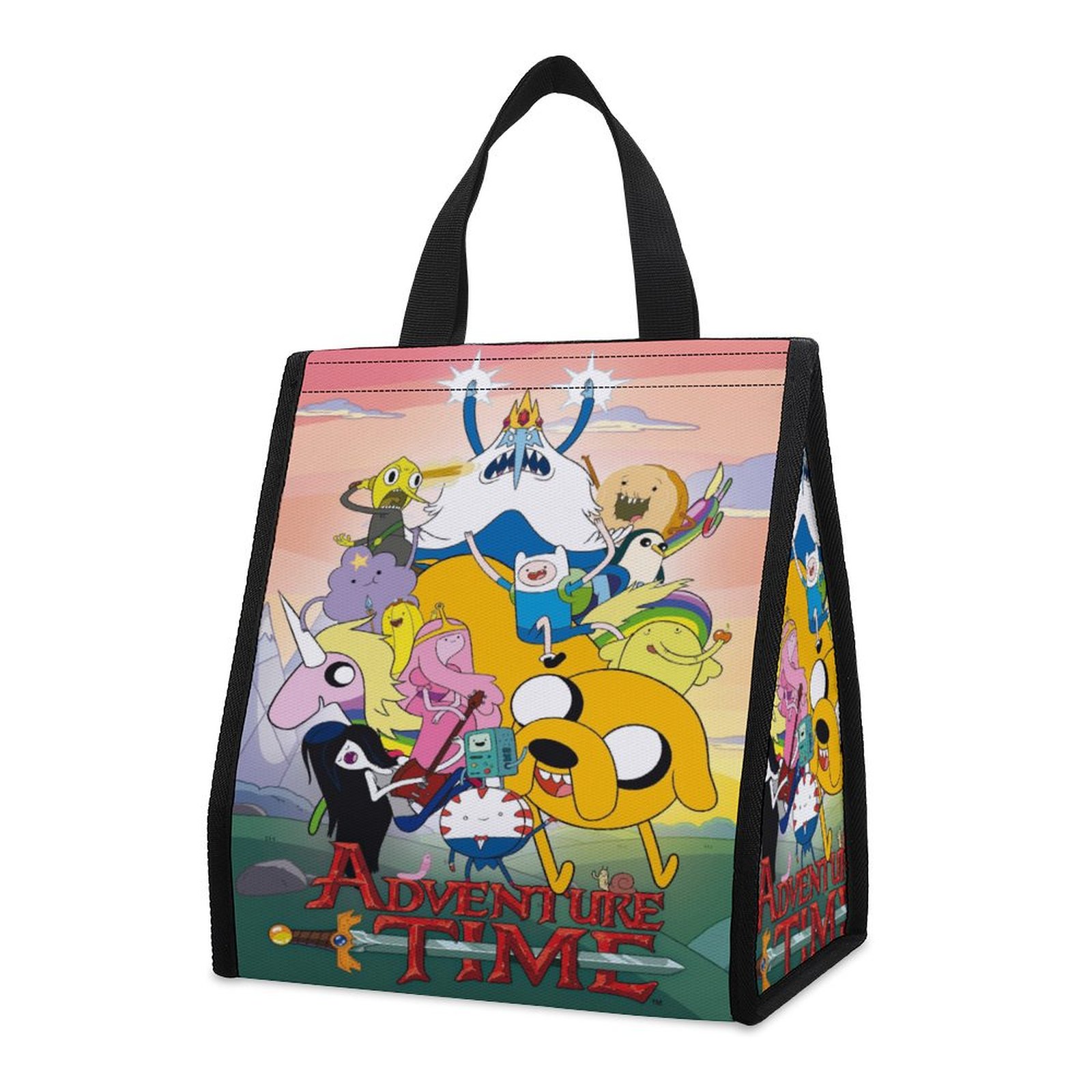 Adventure Time Jake The Dog Lunch Bag Insulated, Lunch Box Bag Reusable ...