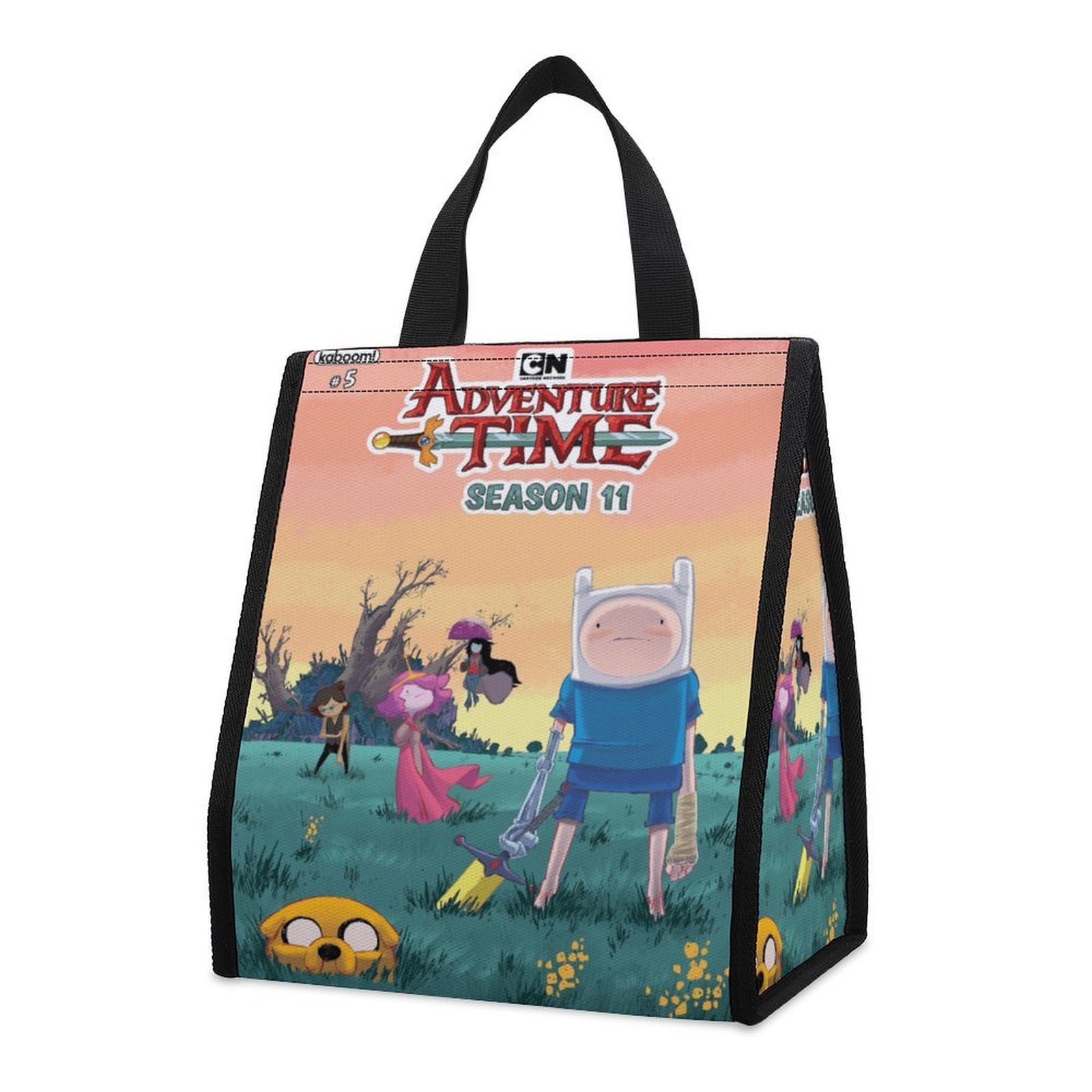 Adventure Time Jake The Dog Lunch Bag Insulated, Lunch Box Bag Reusable ...