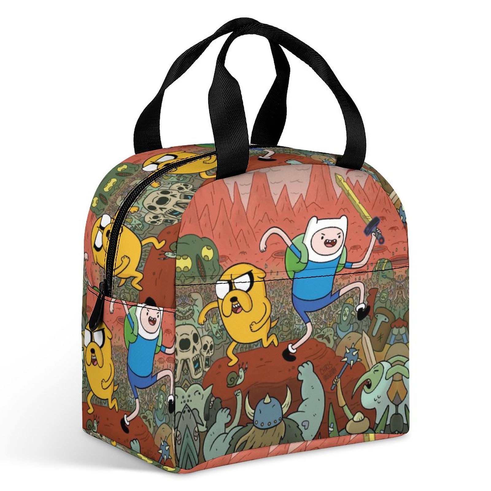 Adventure Time Jake The Dog Lunch Bag Insulated, Lunch Box Bag Reusable ...