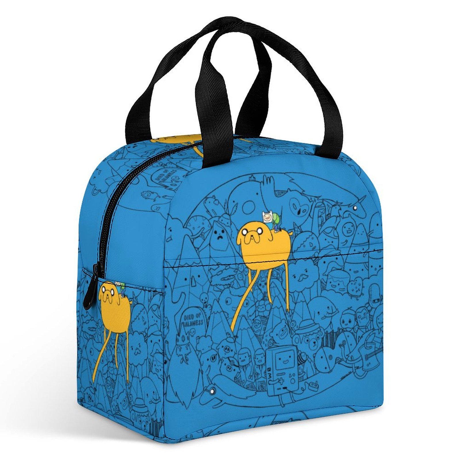 Adventure Time Jake The Dog Lunch Bag Insulated, Lunch Box Bag Reusable ...