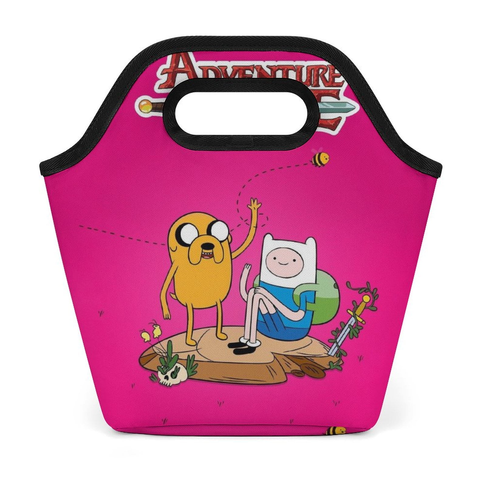 Adventure Time Jake The Dog Lunch Bag, Insulated Lunch Tote Large Lunch ...