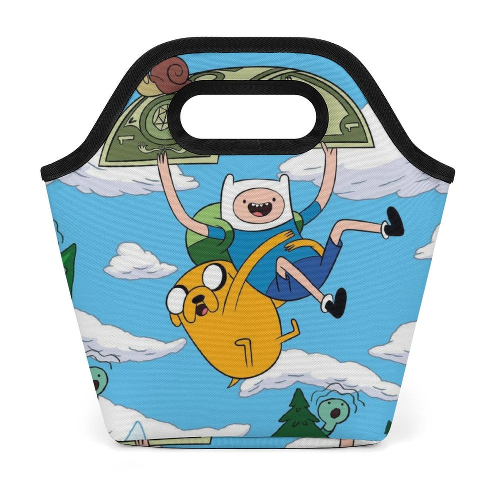 Adventure Time Jake The Dog Lunch Bag, Insulated Lunch Tote Large Lunch ...