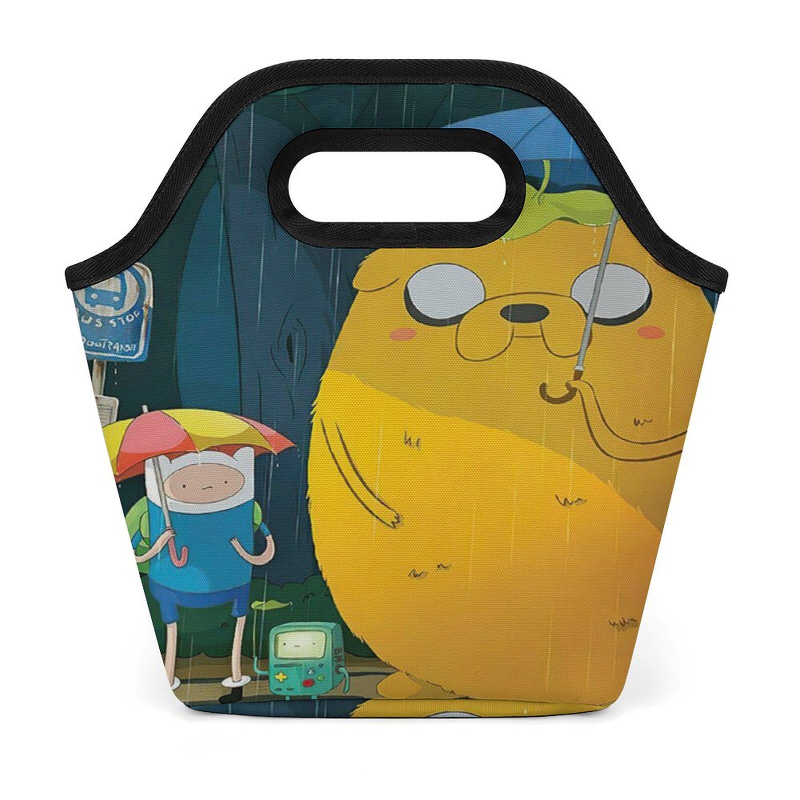 Adventure Time Jake The Dog Lunch Bag, Insulated Lunch Tote Large Lunch ...