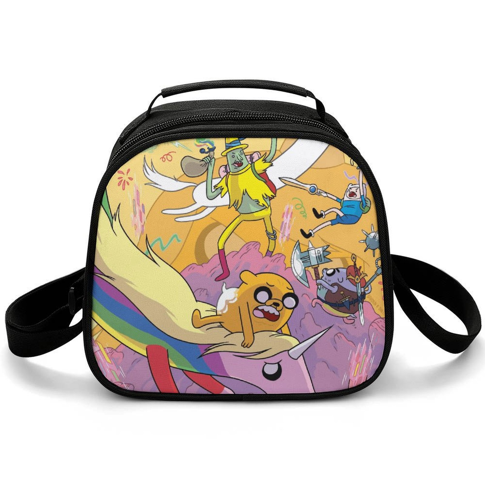 Adventure Time Jake The Dog Lunch Bag, Insulated Lunch Tote Large Lunch ...