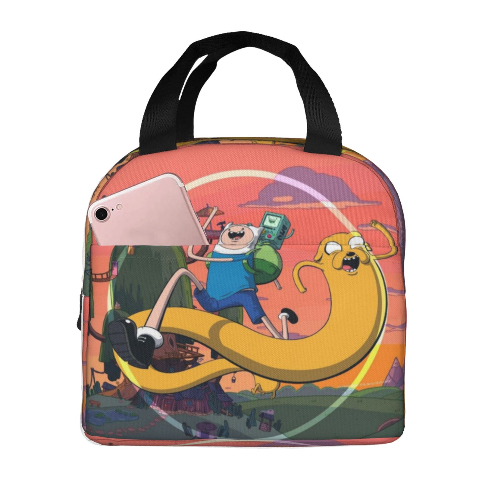 Adventure Time Jake The Dog Lunch Box Reusable Lunch Bag Insulated ...