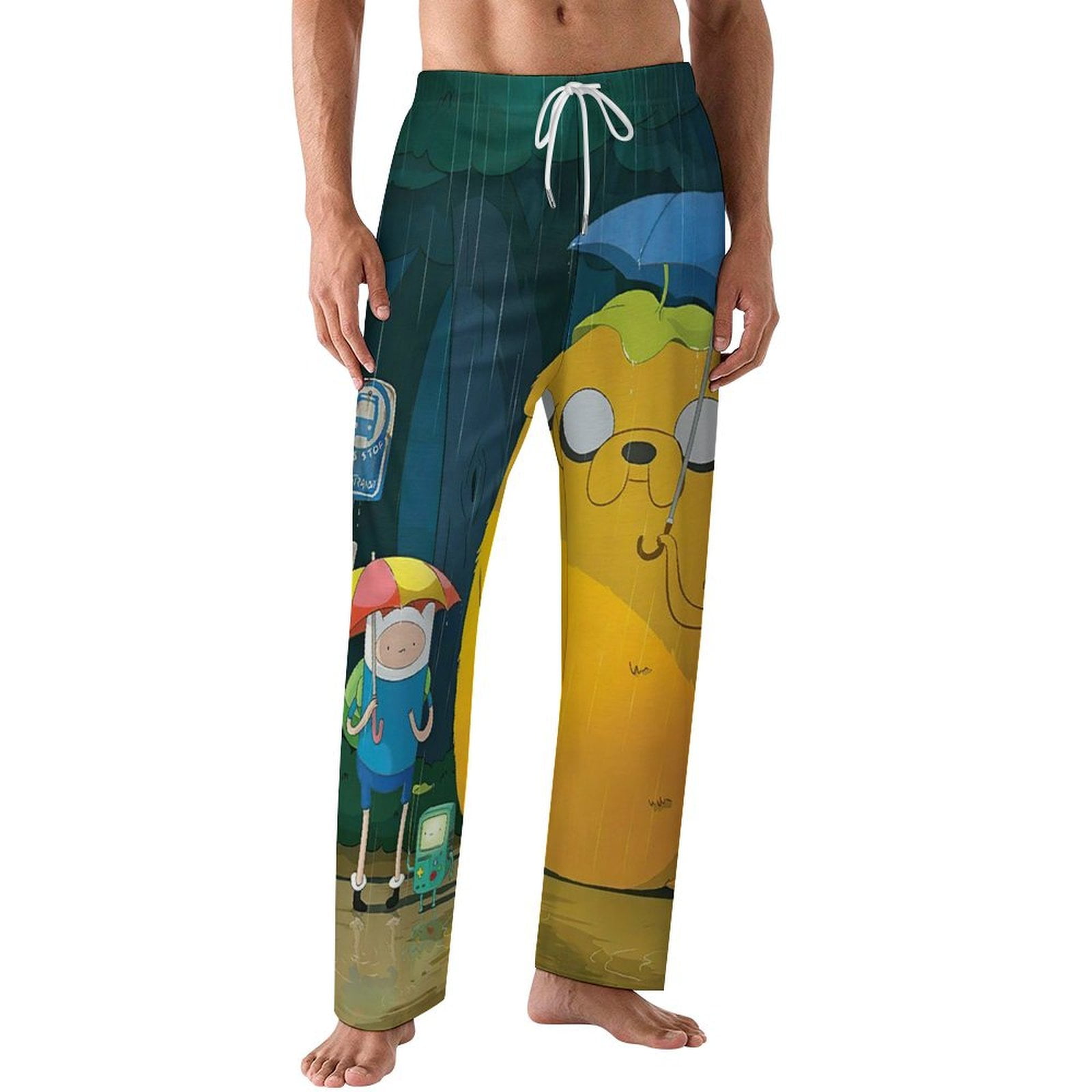 Adventure Time Jake The Dog Men Pajama Pants Bottoms Lounge Pants ...