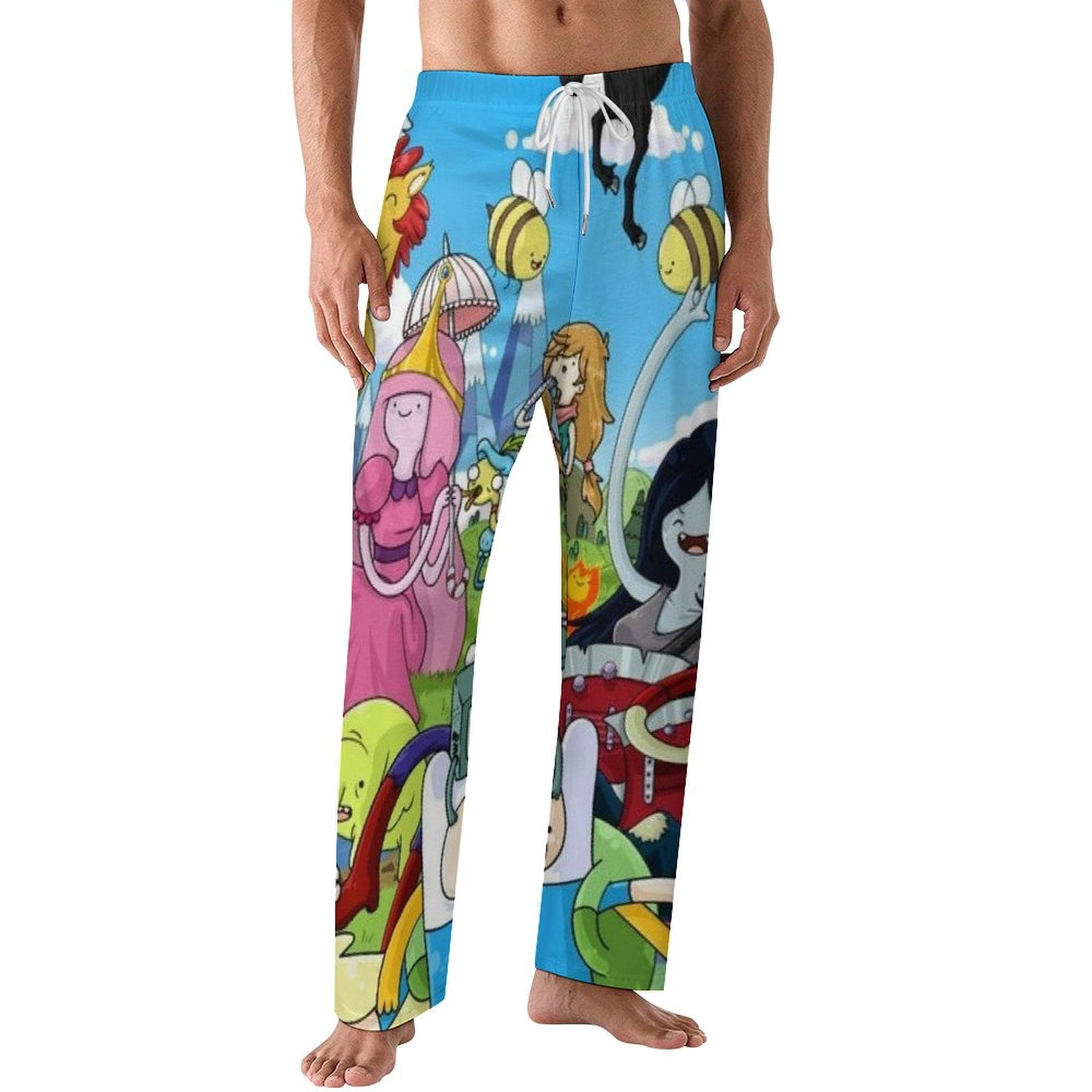 Adventure Time Jake The Dog Men Pajama Pants Bottoms Lounge Pants ...