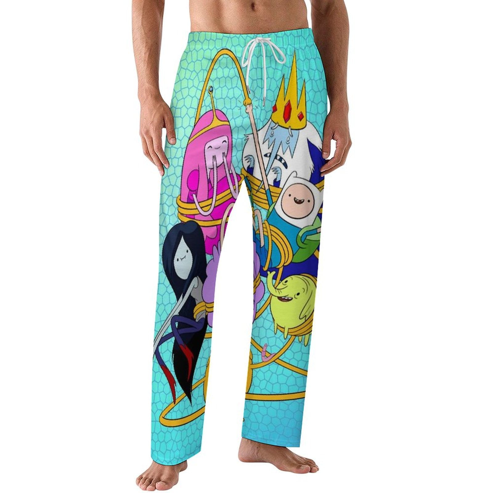 Adventure Time Jake The Dog Men Pajama Pants Bottoms Lounge Pants ...