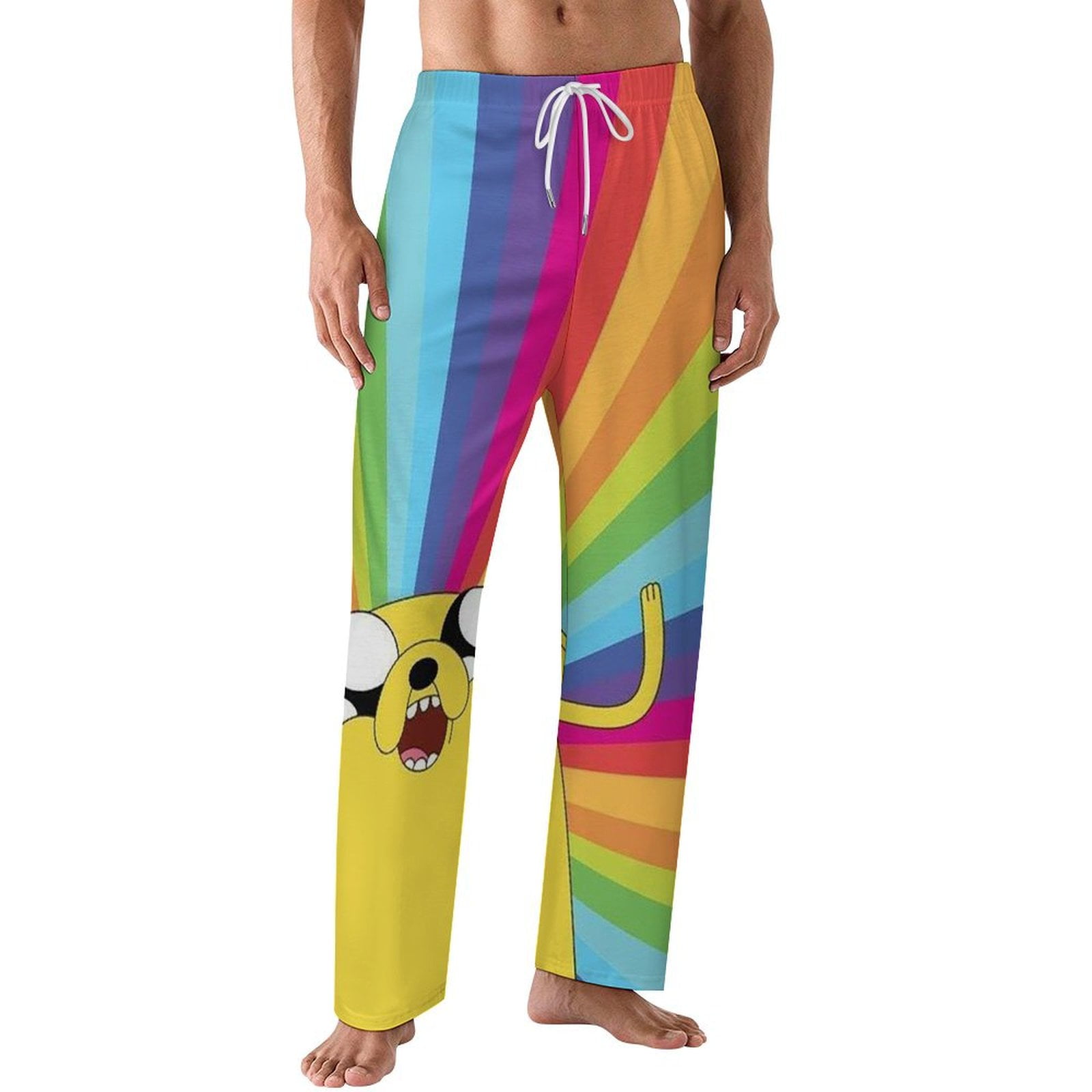 Adventure Time Jake The Dog Men Pajama Pants Bottoms Lounge Pants ...